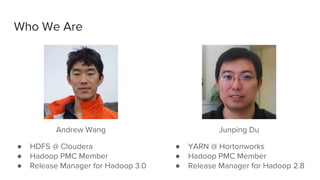 Apache Hadoop 3.0 Community Update | PPT