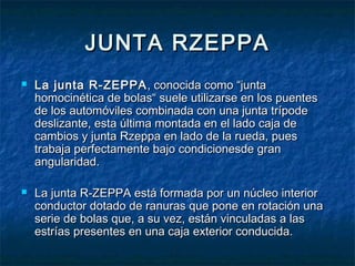 Juntas universales mecatronica | PPT