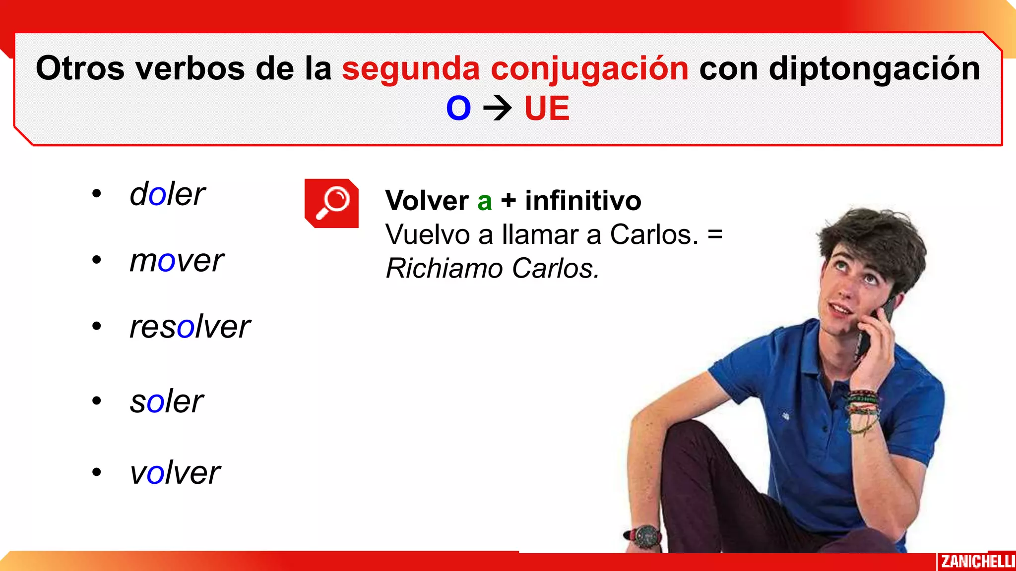Juntos ppt 23109_a27_presente_de_los_verbos_con_diptongacion_o_ue | PPT
