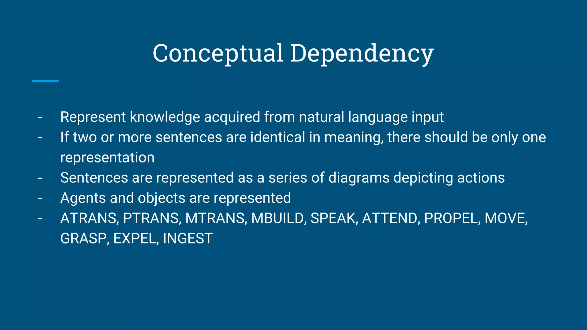 Structured Knowledge Representation | PPTX