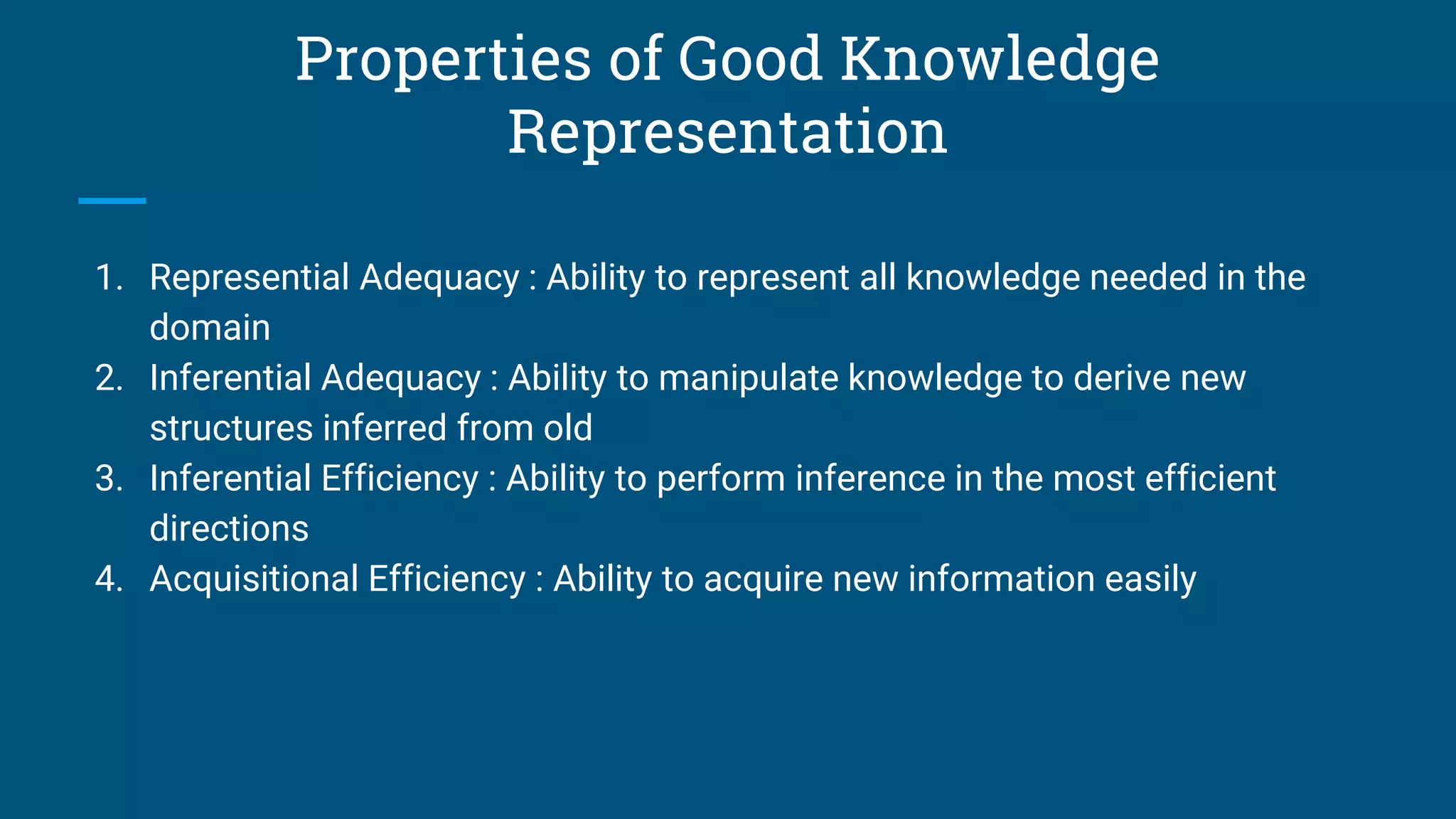 Structured Knowledge Representation Ppt 