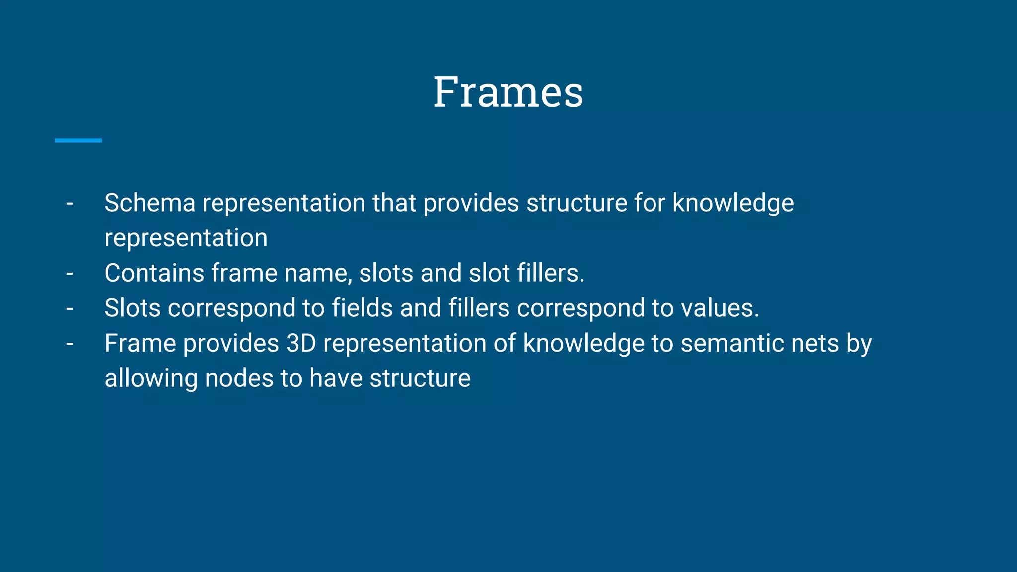 Structured Knowledge Representation | PPTX | Computing | Technology & Computing