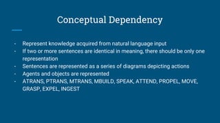 Structured Knowledge Representation | PPTX