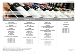 Banquets Compendium - Jupiters Townsville | PDF