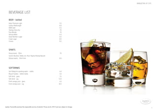 Banquets Compendium - Jupiters Townsville | PDF
