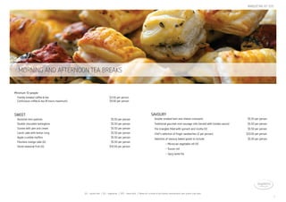 Banquets Compendium - Jupiters Townsville | PDF | Grocery Shopping ...