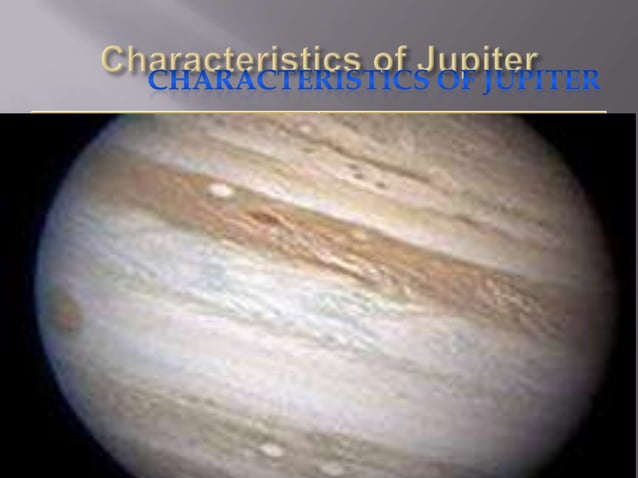 Jupiter | PPTX | Space and Astronomy | Science