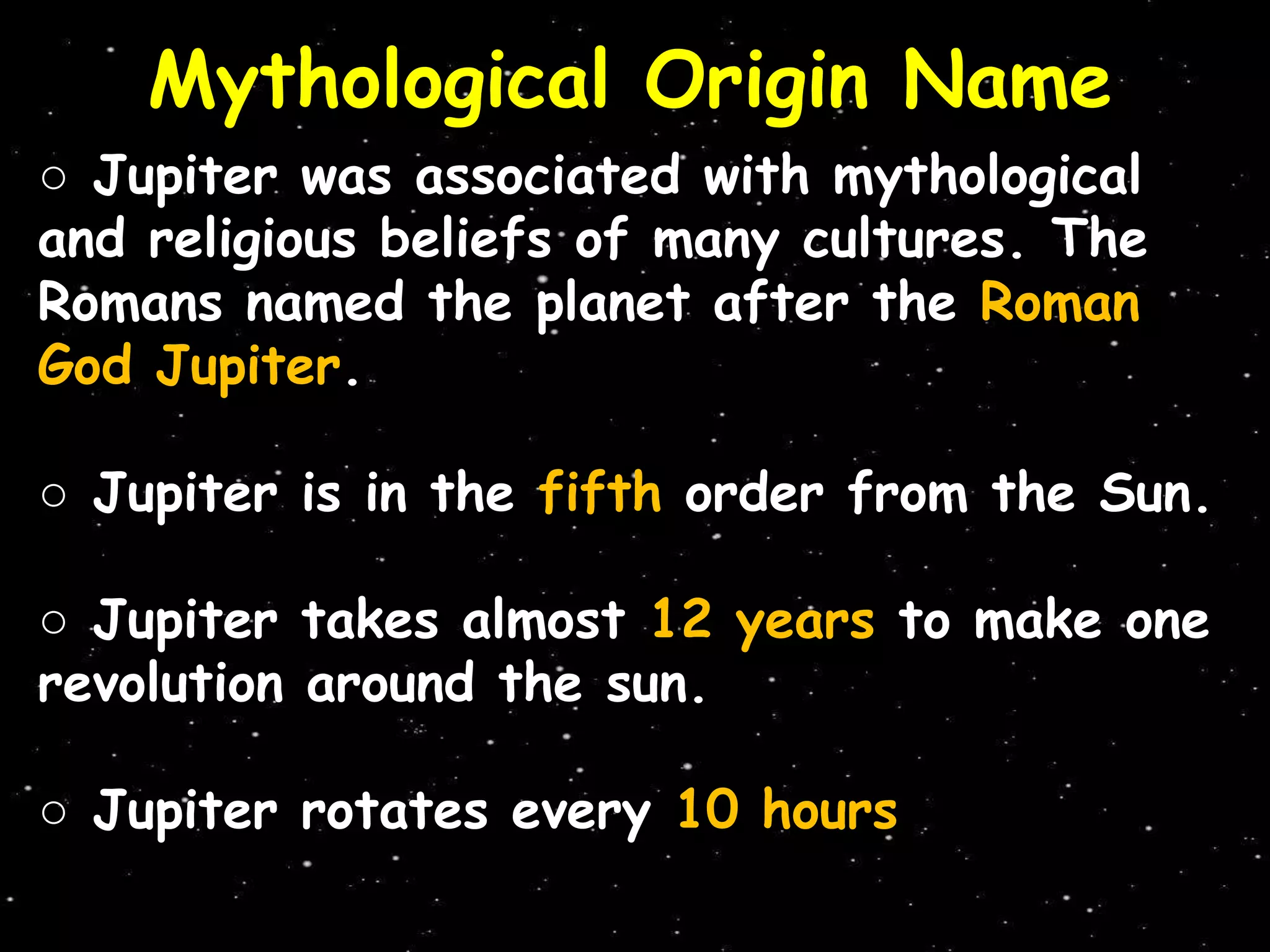 Jupiter - Full Information | PPTX