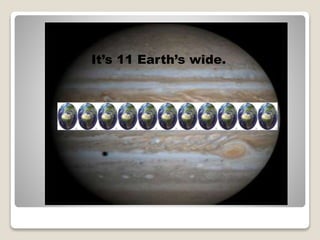 Jupiter the gas giant presentation | PPTX