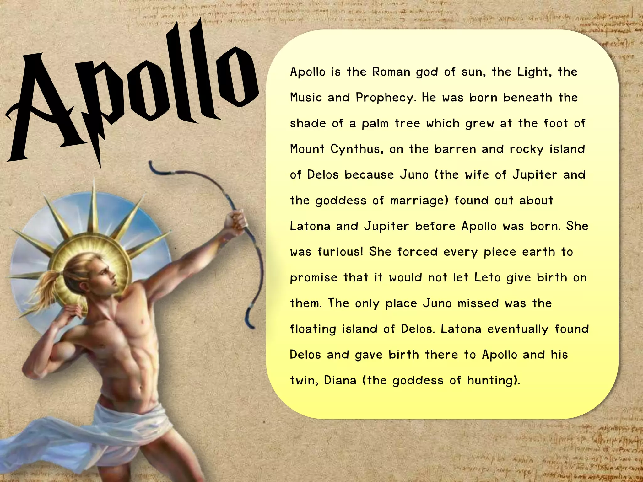 Jupiter and apollo | PPTX