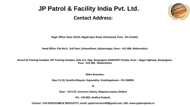 Jupiter banner ppt no.1 | ODP