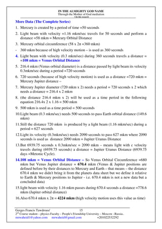 Jupiter Effect On The Inner Planets (IV) | PDF | Physics | Science