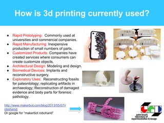 Introduction to 3D Printing | PPTX