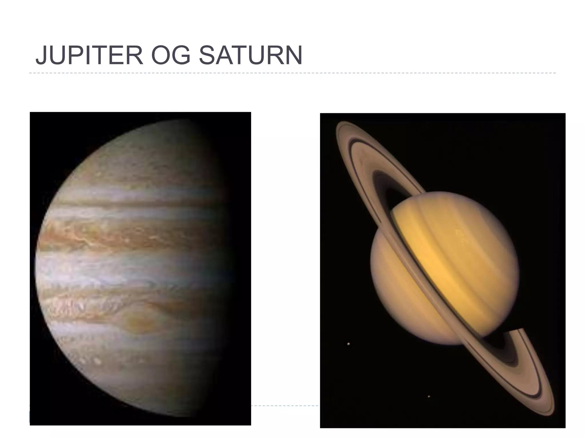 Jupiterogsaturn | PPTX