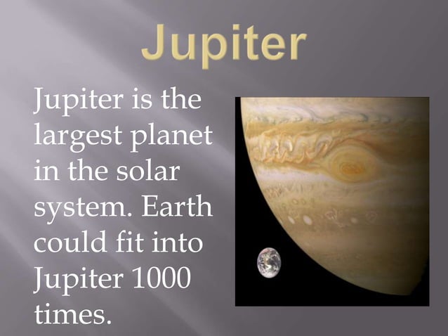 Jupiter Presentation | PPTX