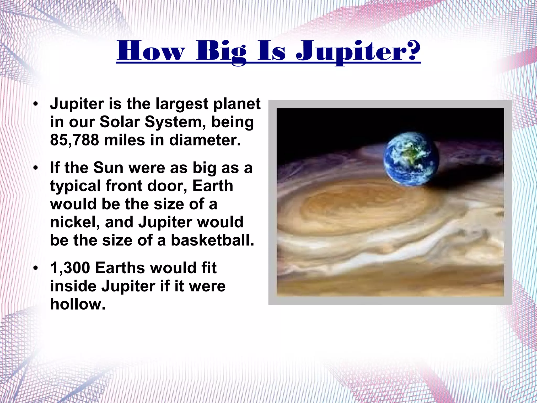 Jupiter slide show video | ODP