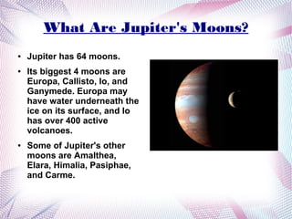 Jupiter slide show video | ODP