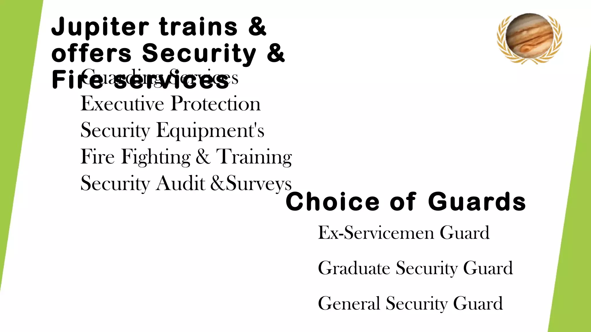 Jupiter training center ppt 4 | ODP | Home Security | Home & Garden