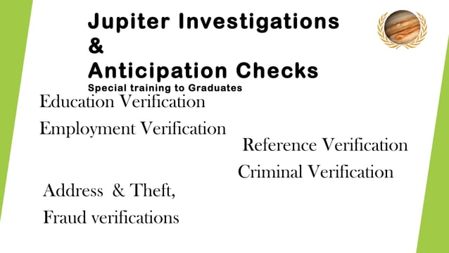 Jupiter training center ppt 4 | PPT