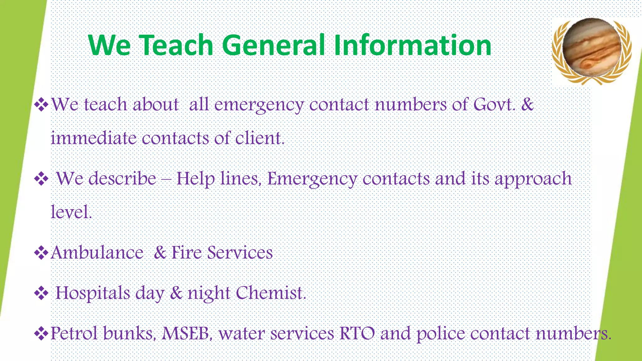 Jupiter training center ppt slides | PPT