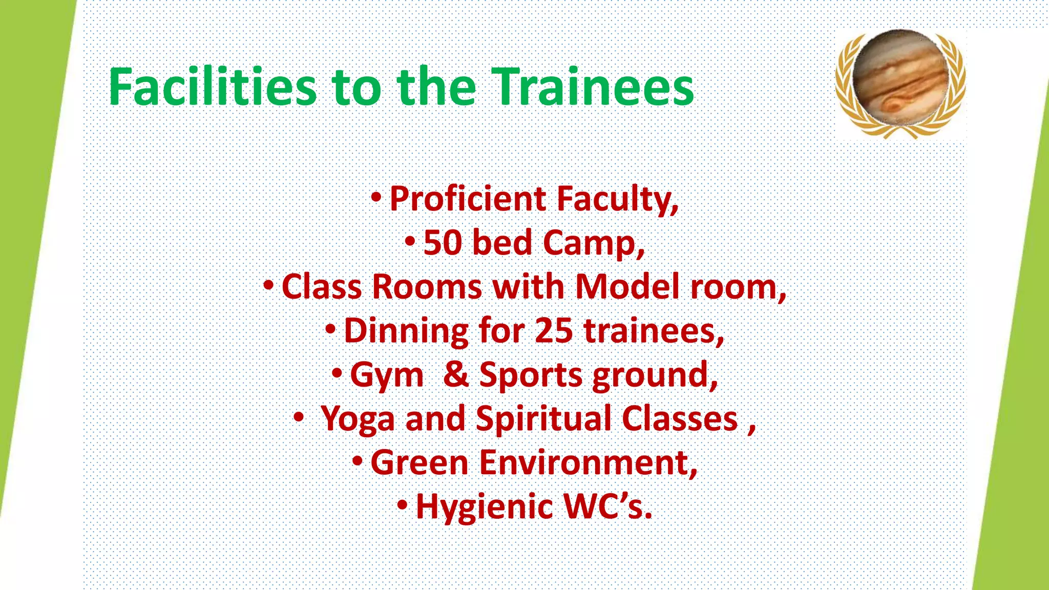 Jupiter training center ppt slides | PPT