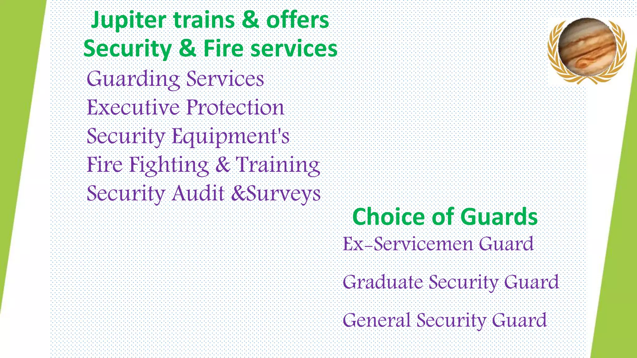 Jupiter training center ppt slides | PPT