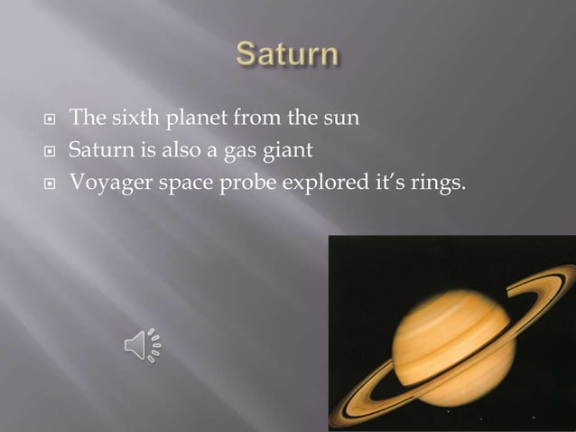 Jupiter , Uranus , Saturn , Galileo | PPTX