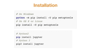 Intro to Jupyter Notebooks | PDF | Computing | Technology & Computing