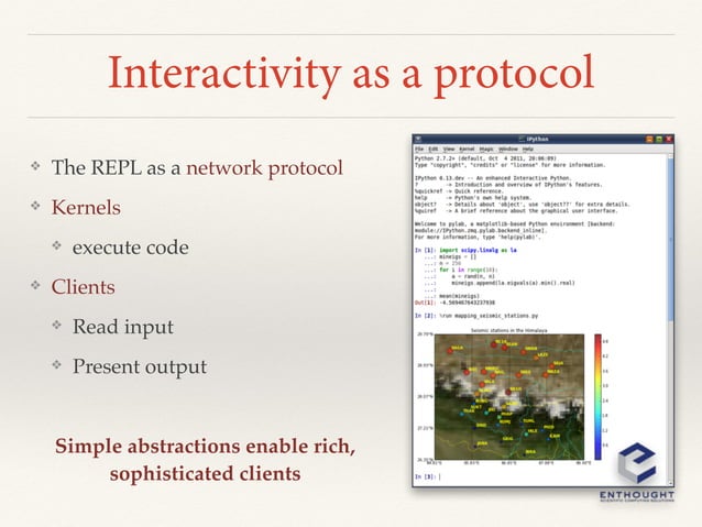 Plotcon Nyc The Architecture Of Jupyter Protocols For Interactive