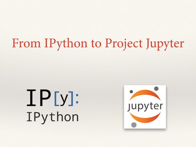 Plotcon Nyc The Architecture Of Jupyter Protocols For Interactive