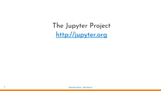 Data science apps powered by Jupyter Notebooks | PPT