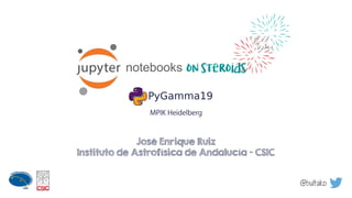 Jupyter notebooks on steroids | PPT