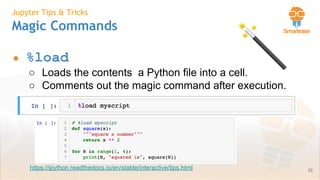 Jupyter Tips and Tricks | PPT