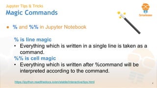 Jupyter Tips and Tricks | PPT