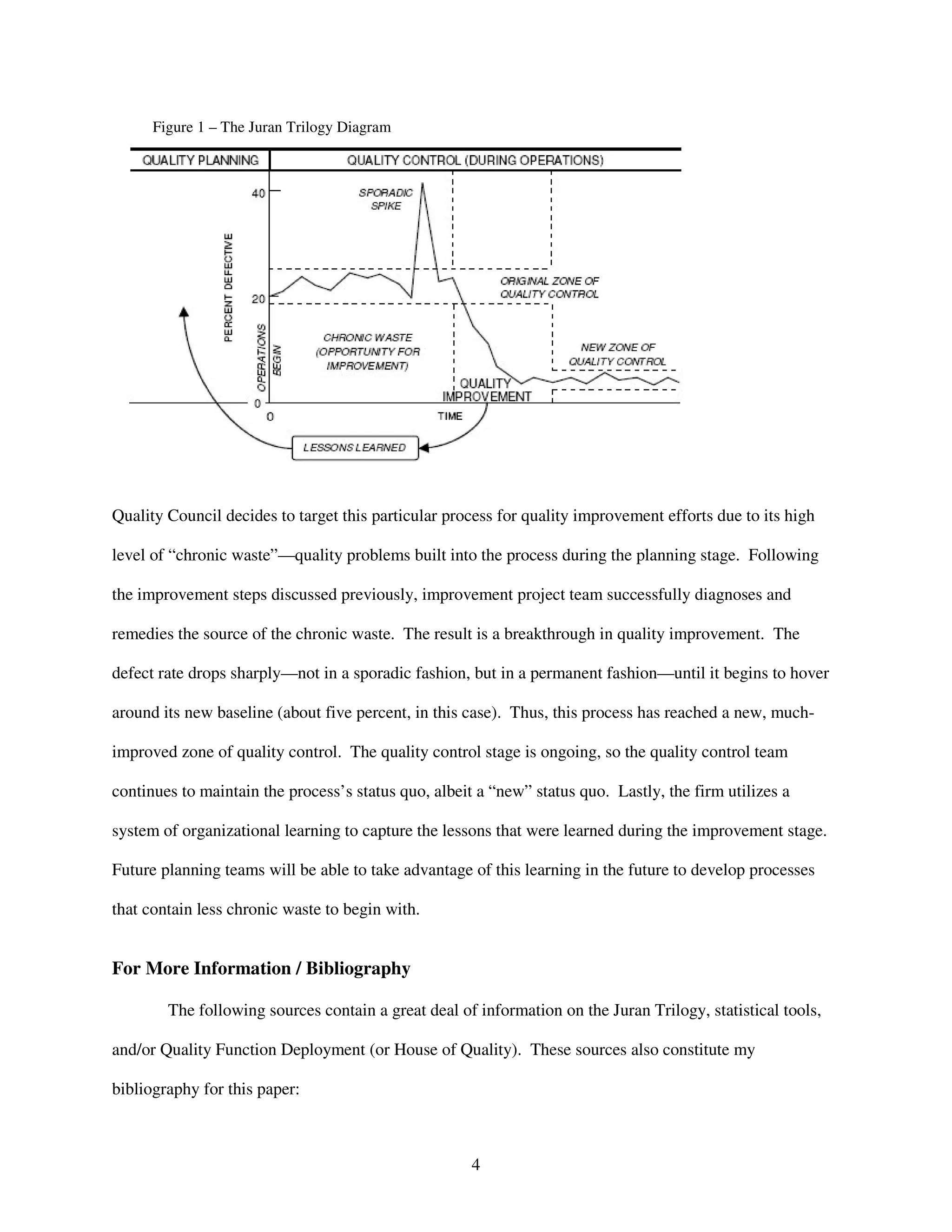 Juran Trilogy Paper | PDF