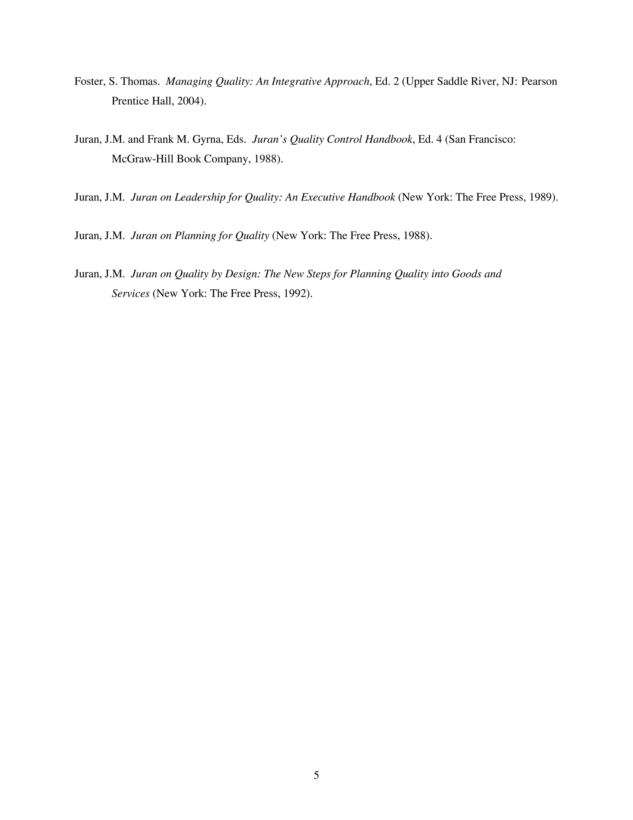 Juran Trilogy Paper | PDF