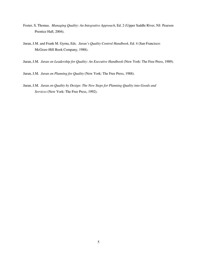 Juran Trilogy Paper | PDF