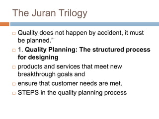 Juran & ishikawa | PPTX
