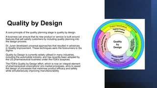 Juran TQM.pptx | Business Operations | Business