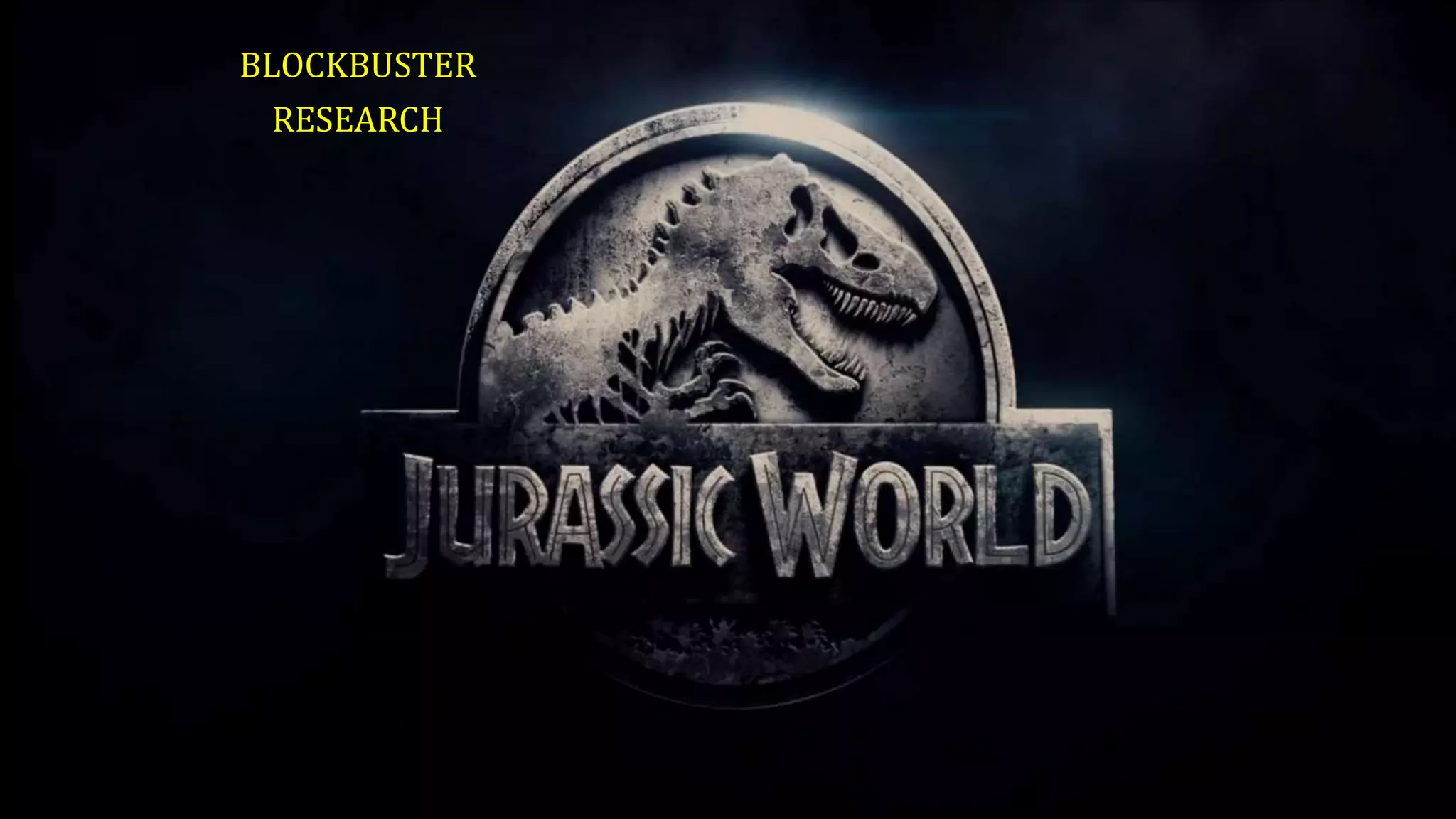 Jurassic world[184] | PPTX | Home Entertainment Systems | Consumer Electronics