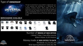 Jurassic world presentation | PPTX