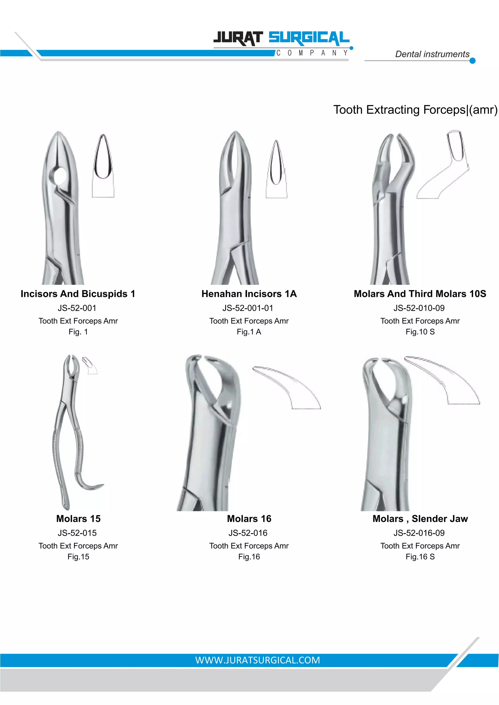 Jurat Dental Instruments Catalouge | PDF