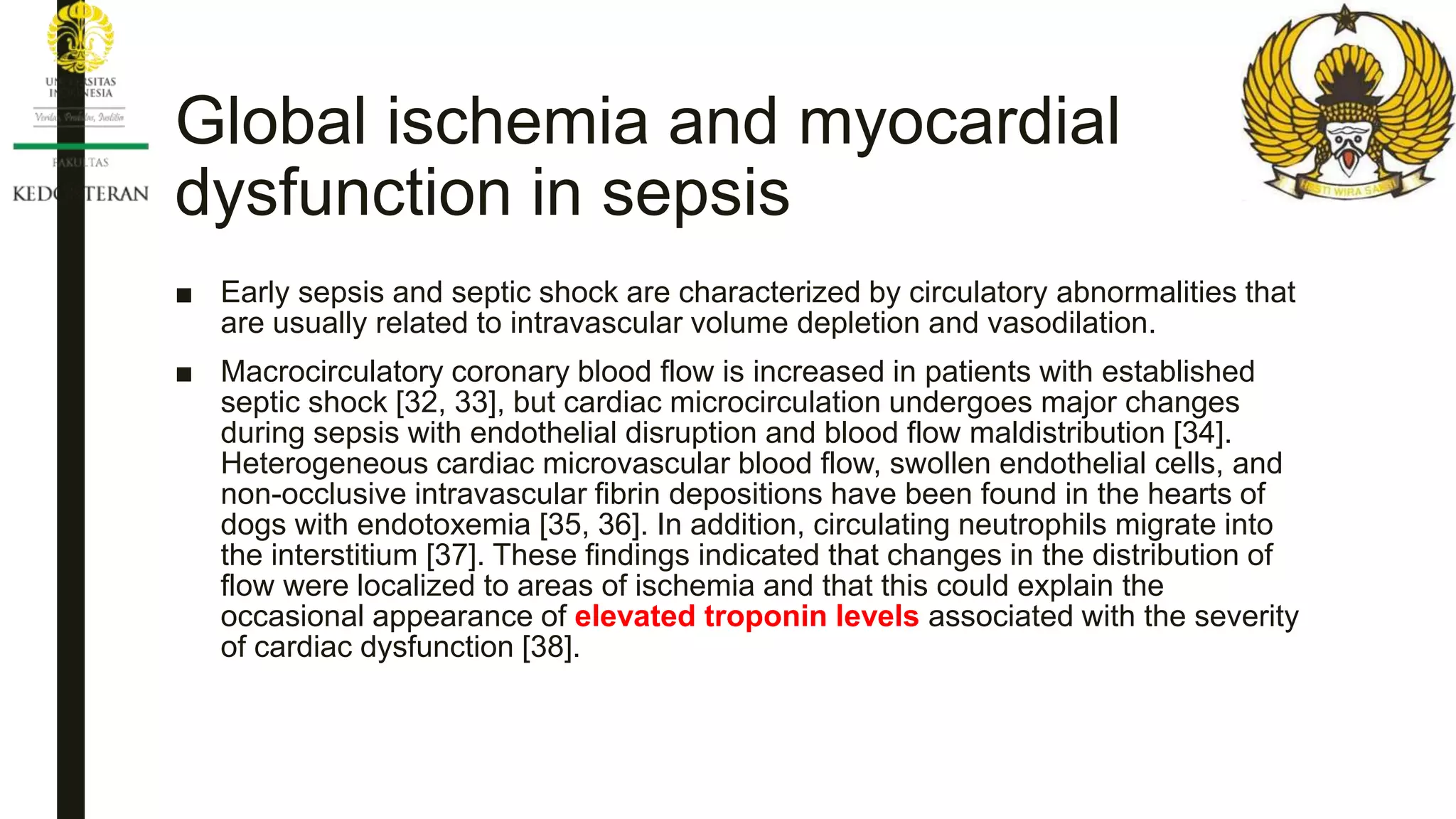 Mycardial Dysfunction Sepsis | PPTX