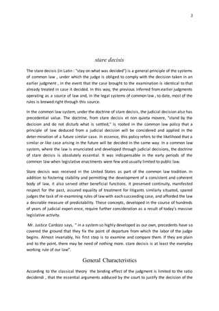 stare decisis | DOCX