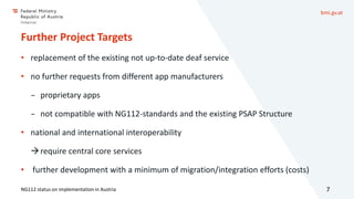 EENA 2021 - Implementing Next Generation 112 (3/3) | PDF