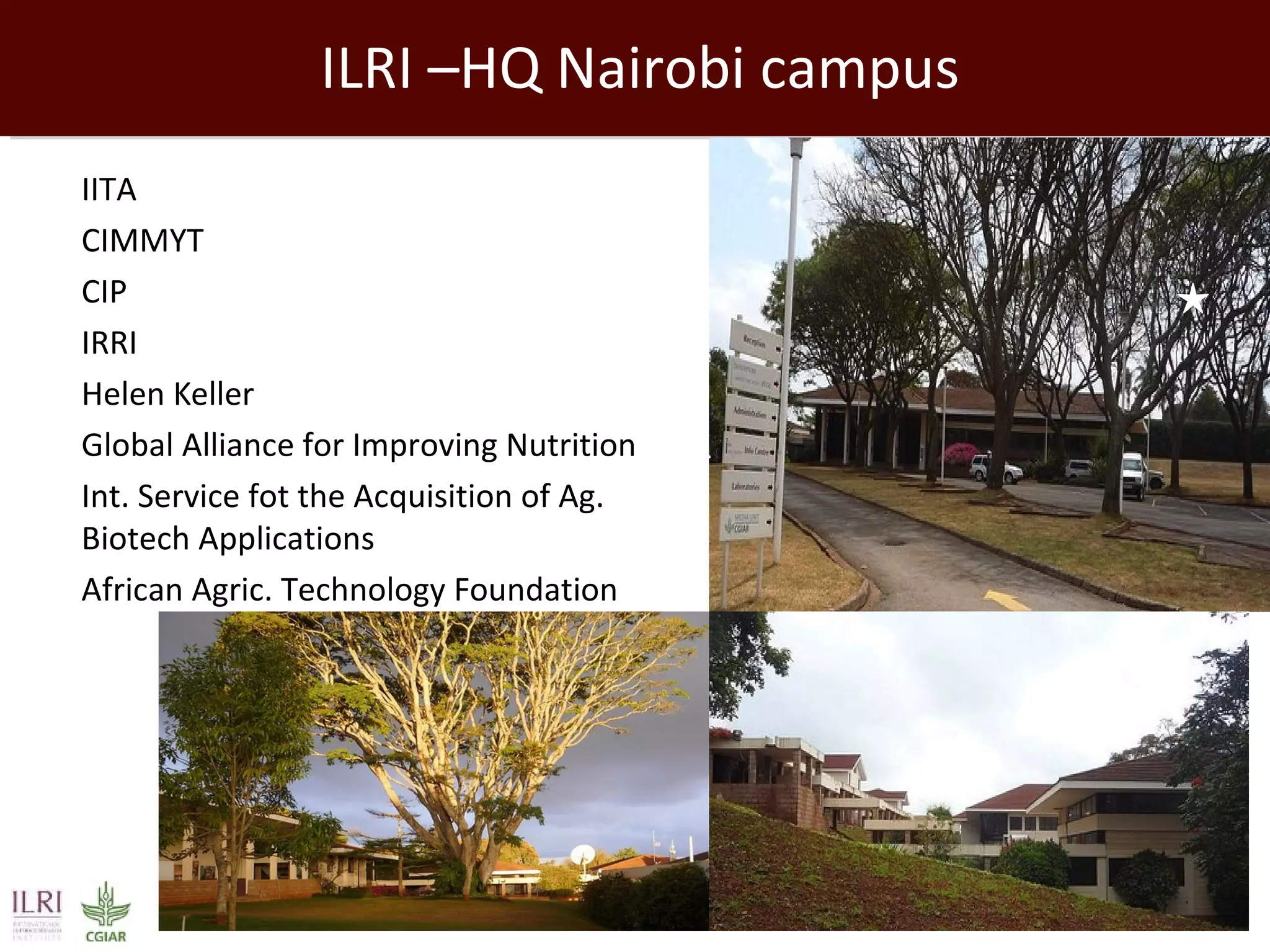 An overview of ILRI | PPT