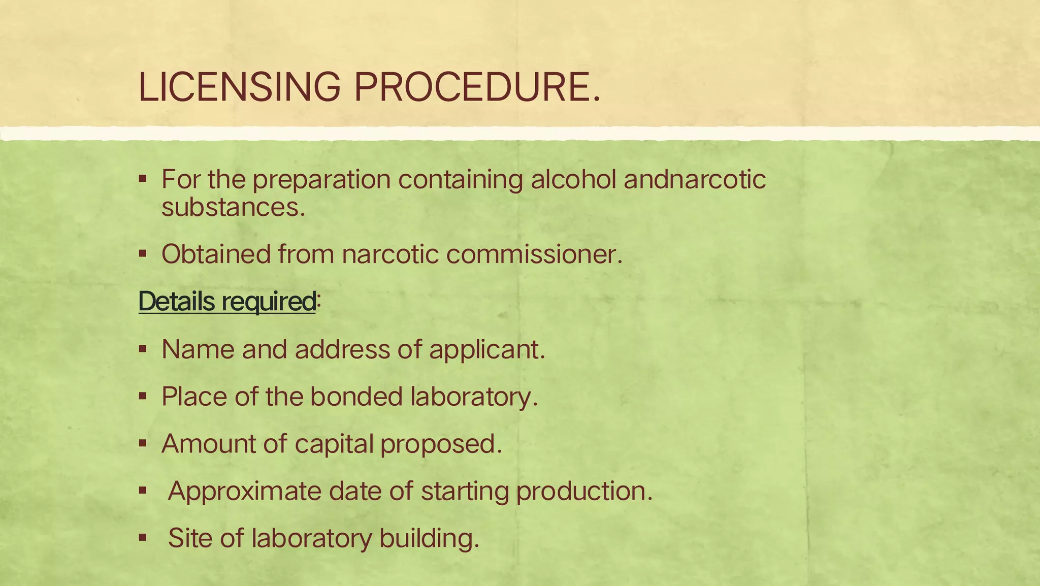 Medicinal and toilet preparation Act | PDF