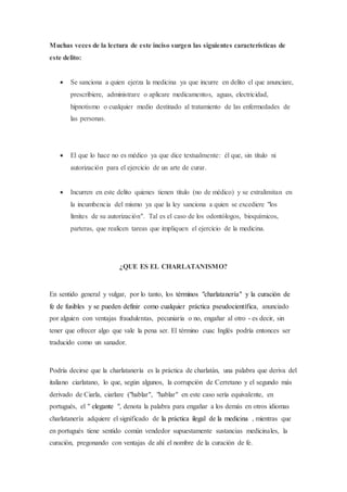 Jurisprudencia medica | DOCX