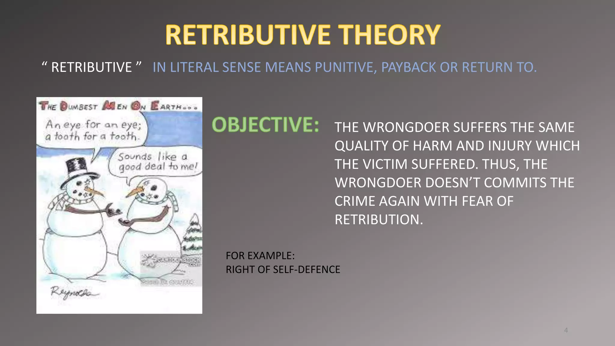 Jurisprudence - Theories Of Punishment | PPTX