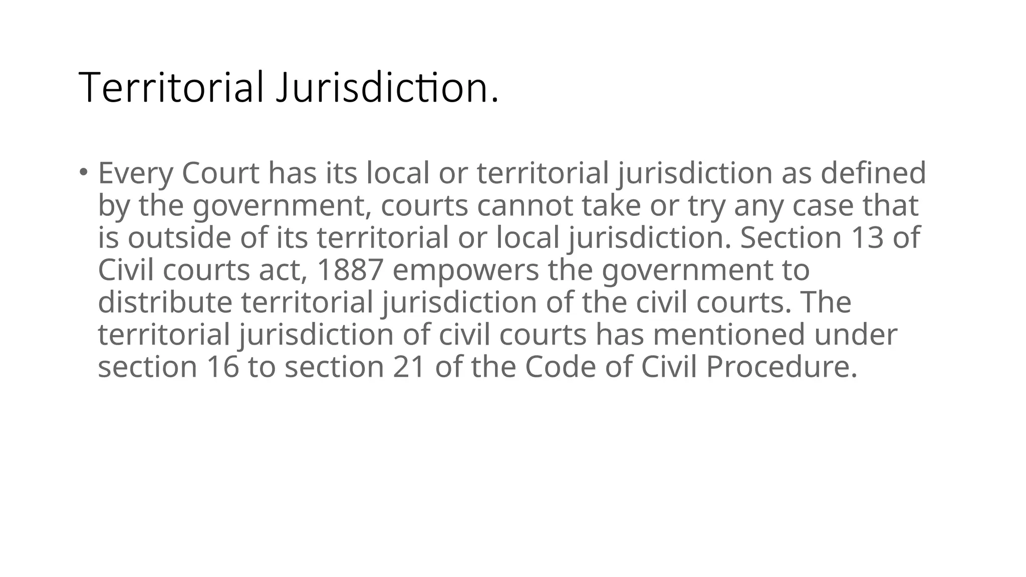 jurisdiction.pptx of the civil courts of bangladesh | PPTX